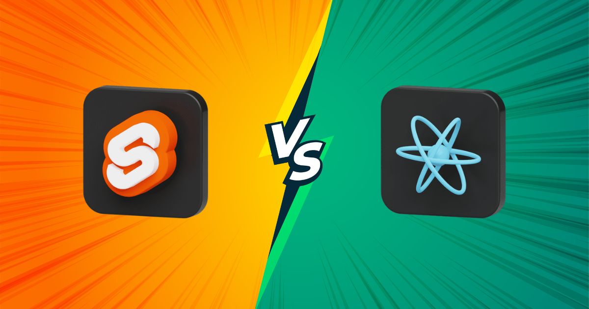 Svelte Vs React Compare And Choose The Right One For Your Project Warmdevs 7069
